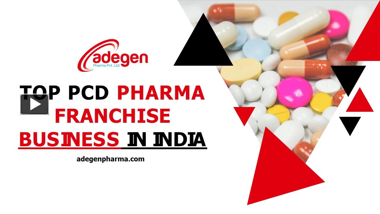 PPT – Top PCD Pharma Franchise Business In India PowerPoint presentation | free to download - id ...