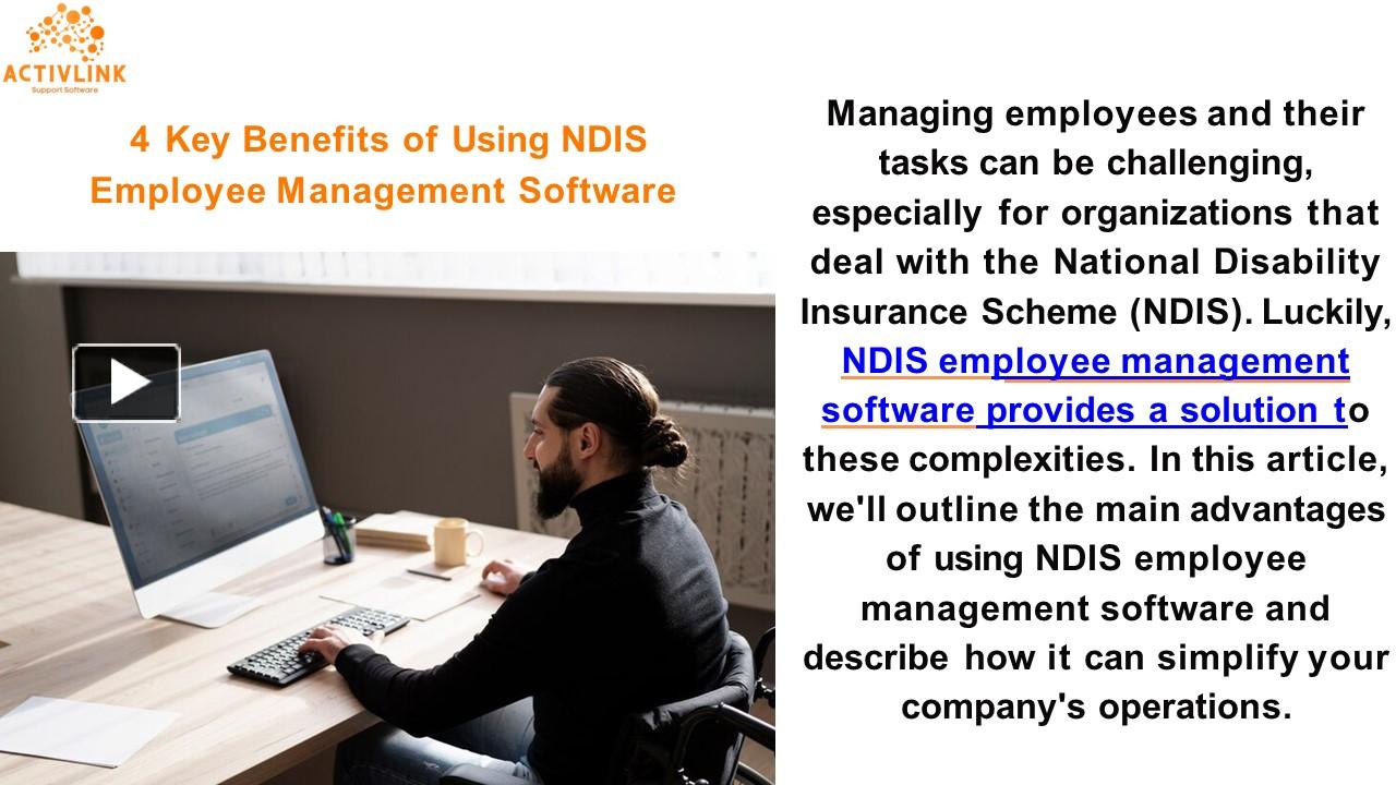 PPT – NDIS Employee Management Software PowerPoint presentation | free ...