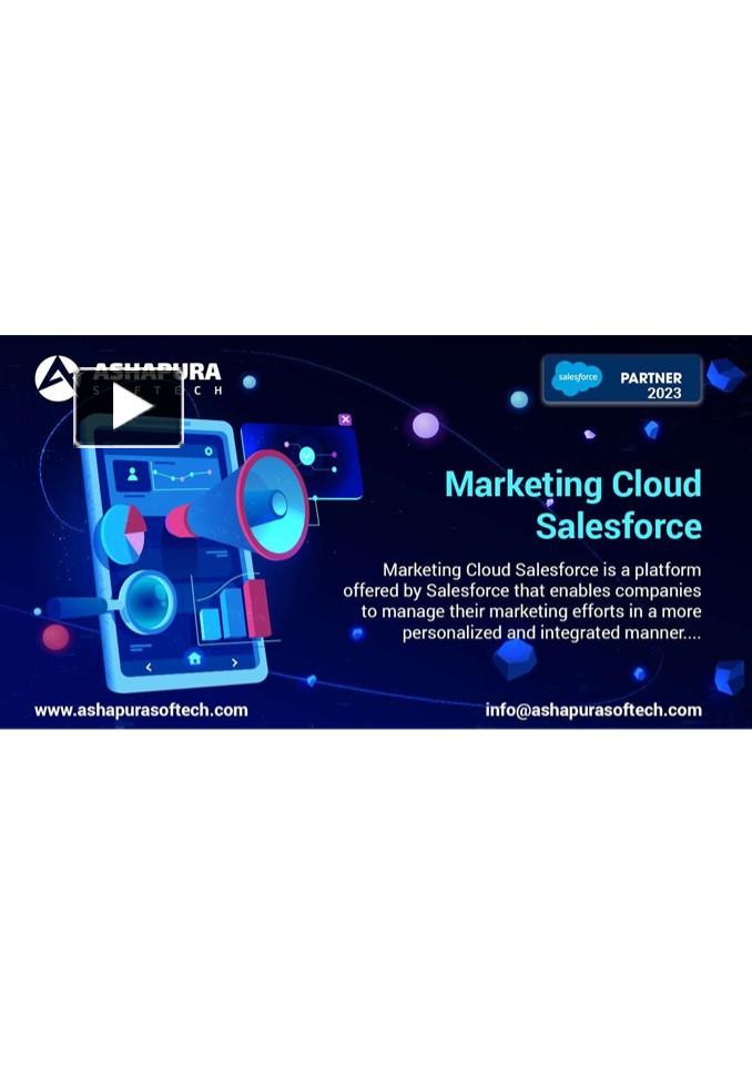 PPT – Marketing Cloud Salesforce (MCS) PowerPoint presentation | free to download - id: 96b3e7-MzVlN