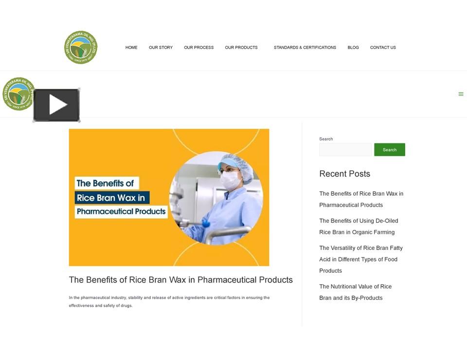 PPT – The Benefits of Rice Bran Wax in Pharmaceutical Products PowerPoint presentation | free to ...
