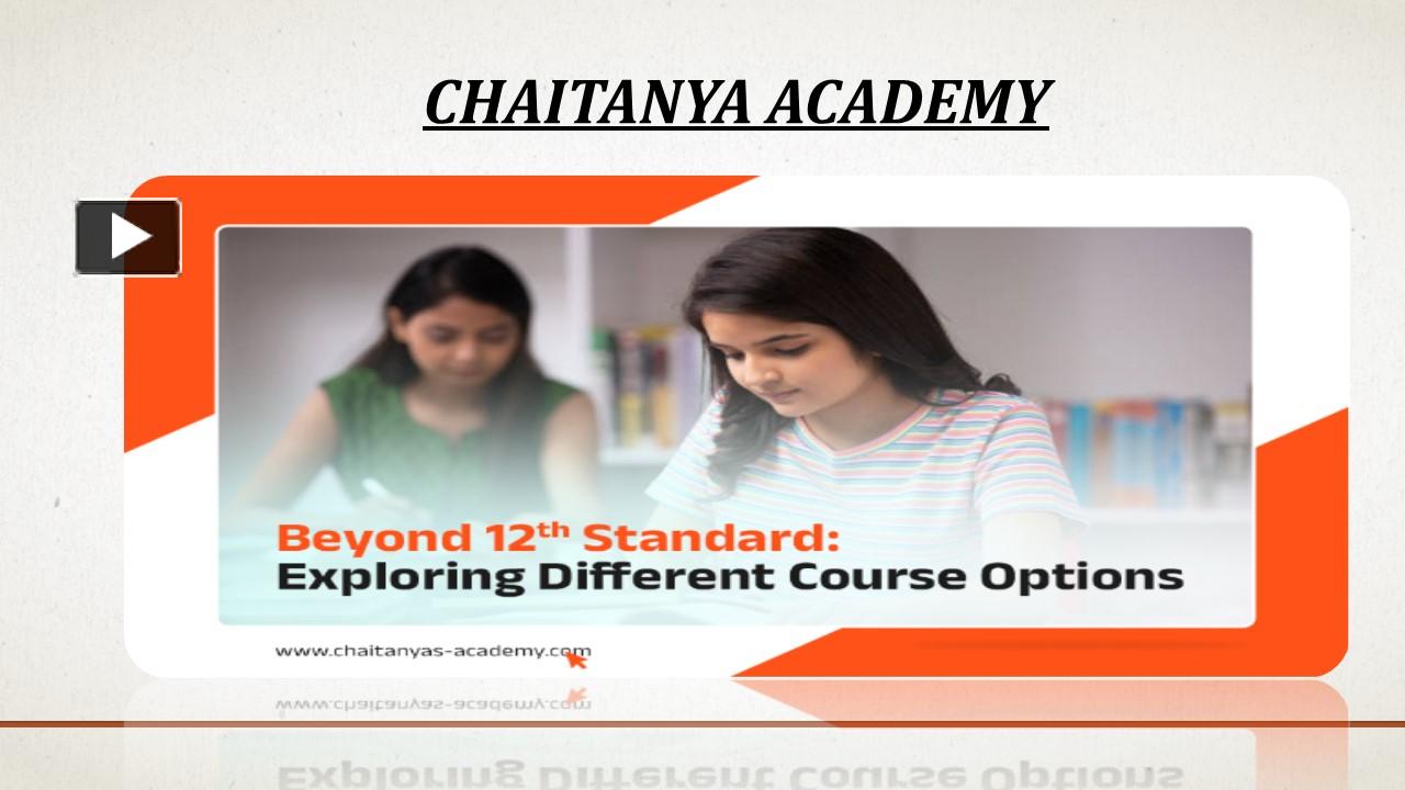 Beyond 12th Standard Exploring Different Course Options.pptx presentation | free to download