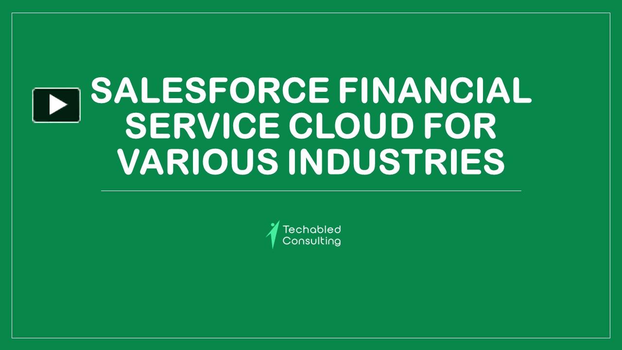 PPT – DIFFERENT SECTORS ARE UTILIZING SALESFORCE SERVICES CLOUD CONSULTING. PowerPoint ...