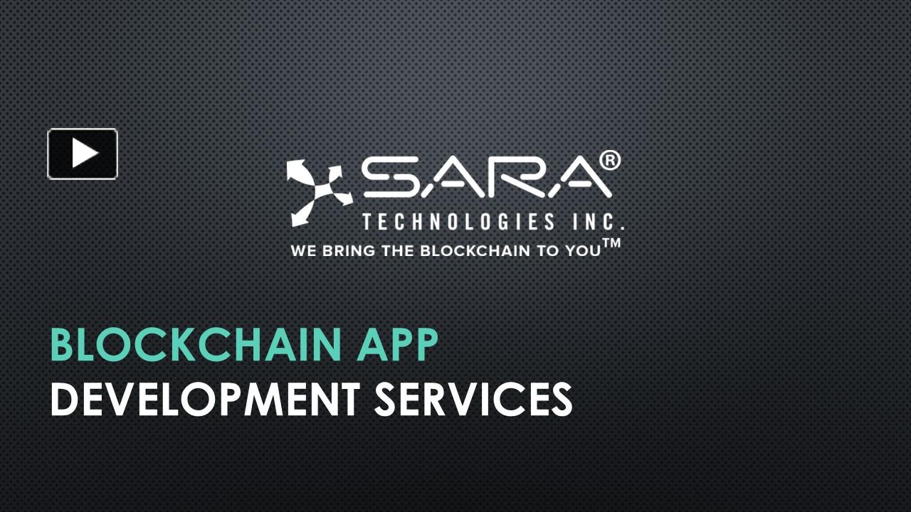 Ppt Blockchain App Development Services Powerpoint Presentation