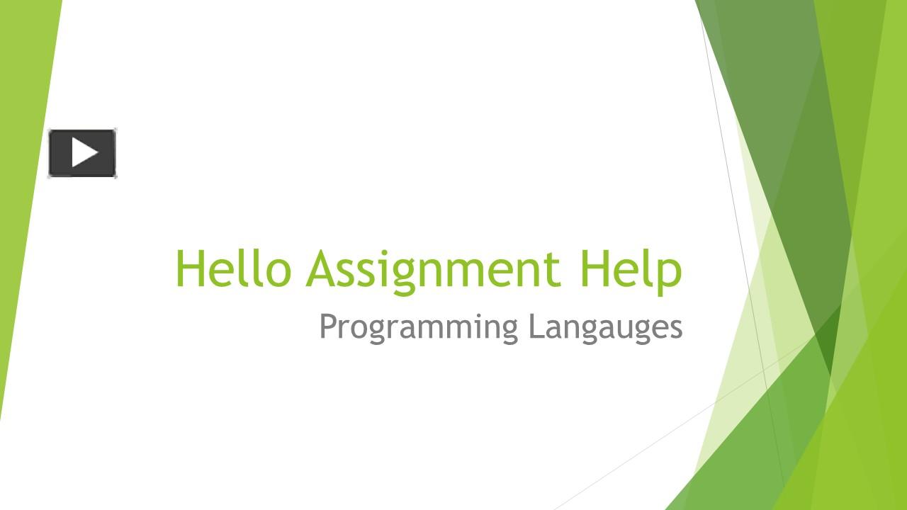 Ppt What Is A Programming Language Powerpoint Presentation Free To