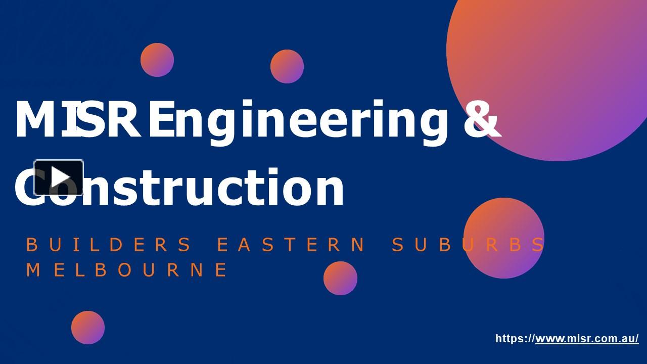 PPT – Apartment Construction Melbourne | MISR Engineering & Construction in AU PowerPoint ...