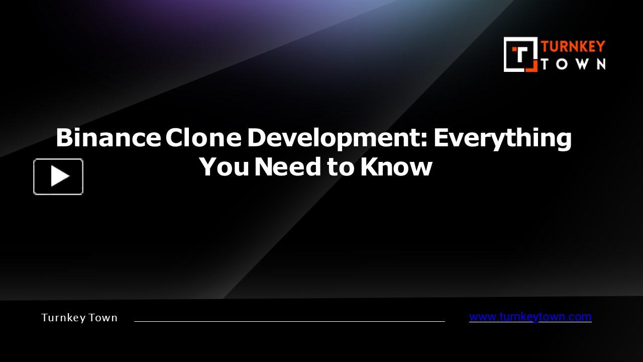 PPT – Building Your Own Crypto Exchange with Binance Clone Software.pdf ...