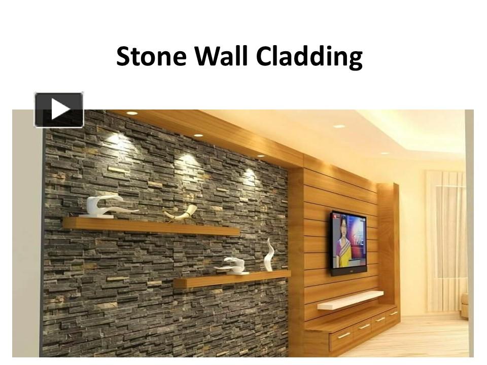 Stone Wall Cladding presentation | free to download