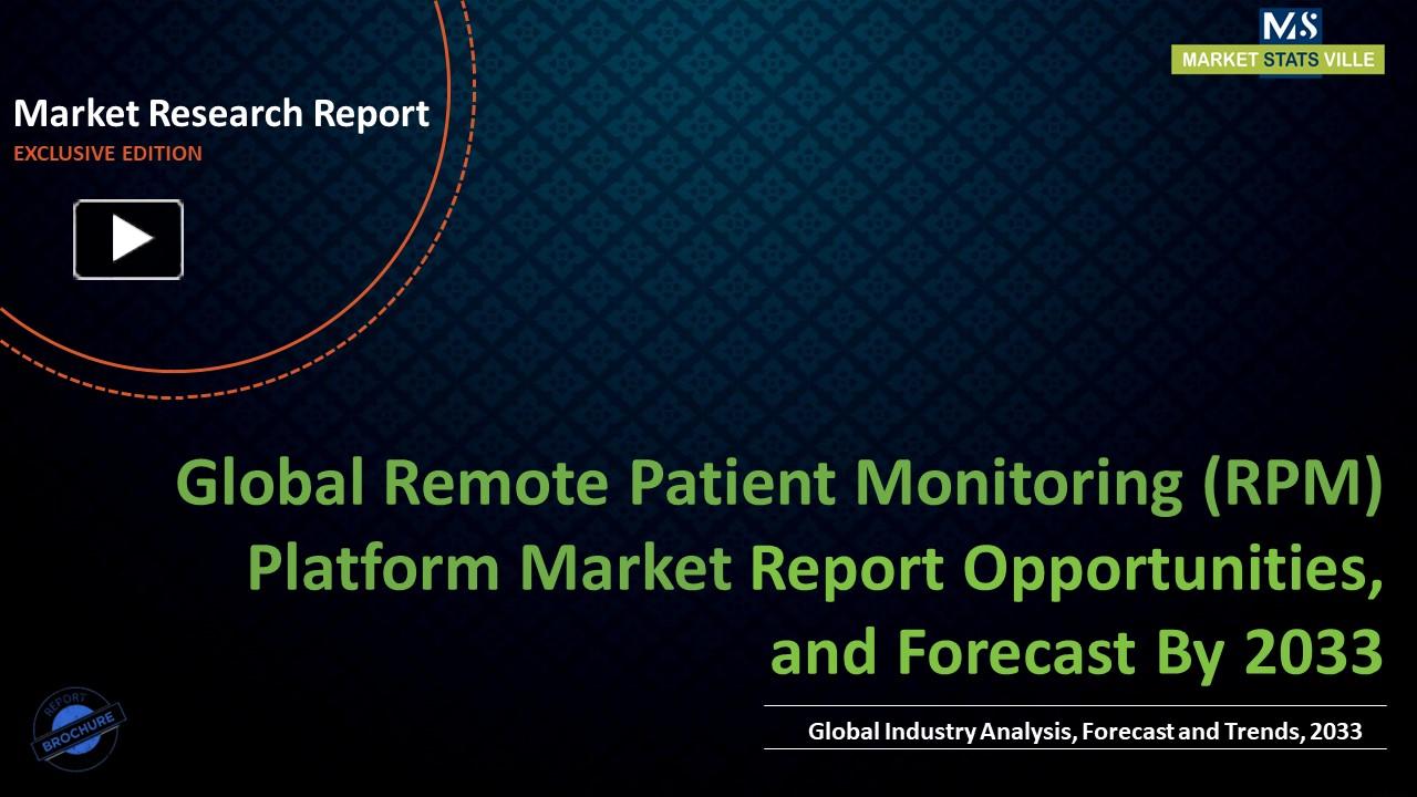 PPT – Remote Patient Monitoring Platform Market Worth US$ 106,947.1 billion by 2033 PowerPoint ...