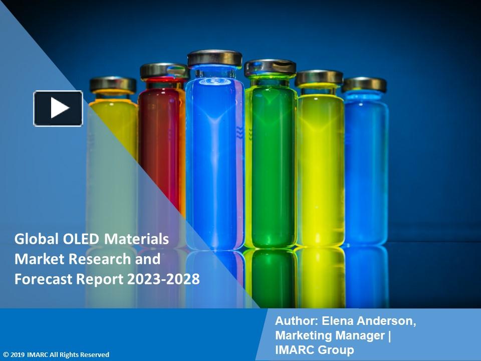 PPT – OLED Materials Market Growth, Demand and Challenges of the Key Industry Players 2028 ...