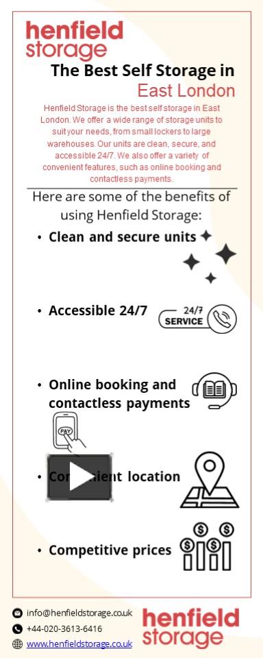 PPT – Henfield Storage: The Best Self-Storage in East London PowerPoint presentation | free to ...