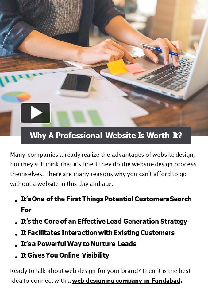 PPT – Why A Professional Website Is Worth It? PowerPoint presentation | free to download - id ...