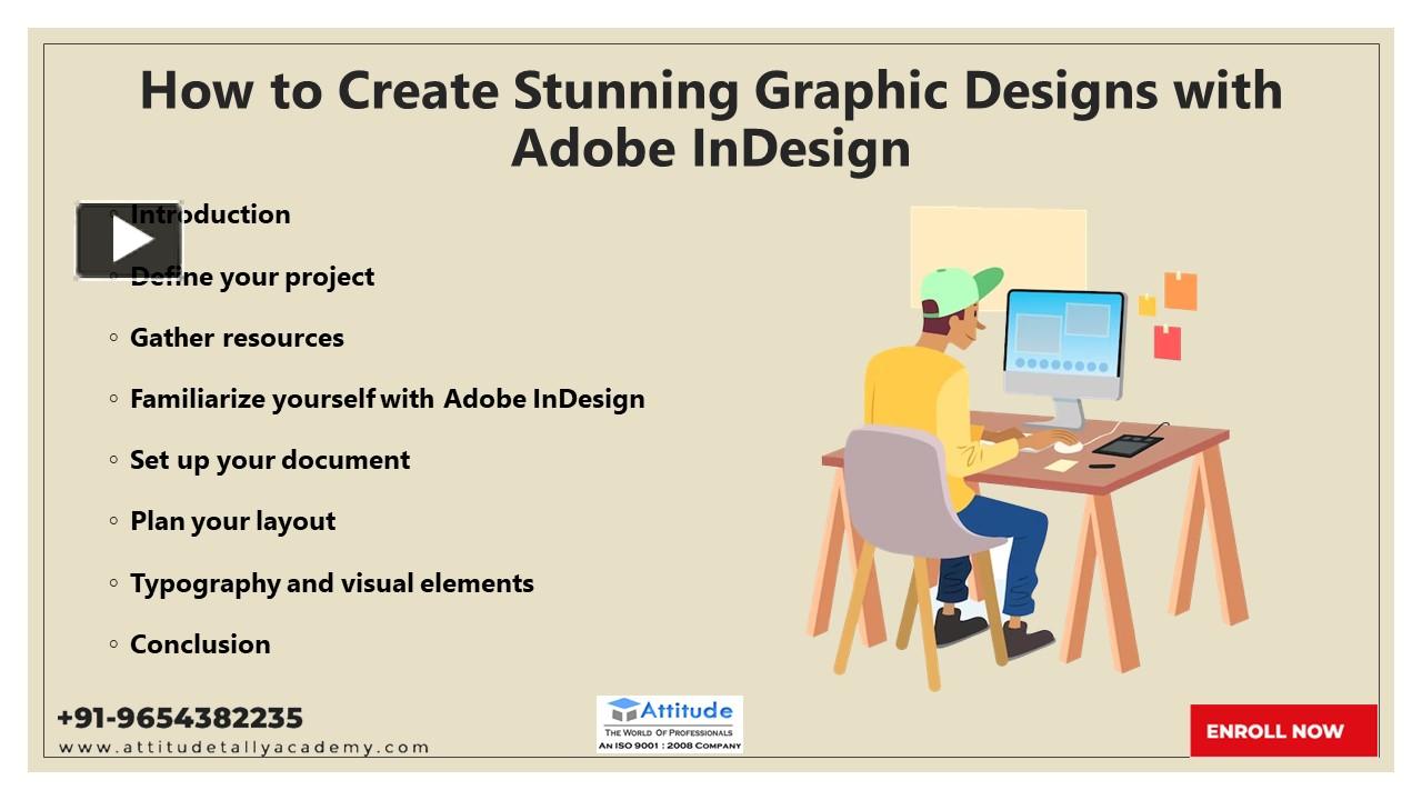 How to Create Stunning Graphic Designs with Adobe InDesign presentation ...