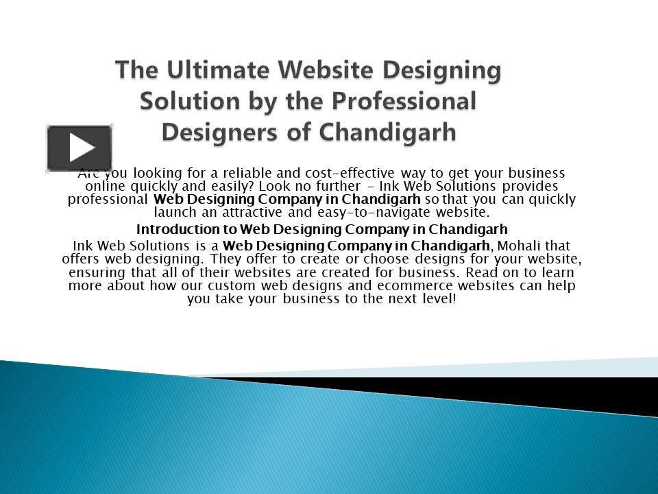 PPT – Aspects of the platform that makes it powerful Website Web Development company in Mohali ...