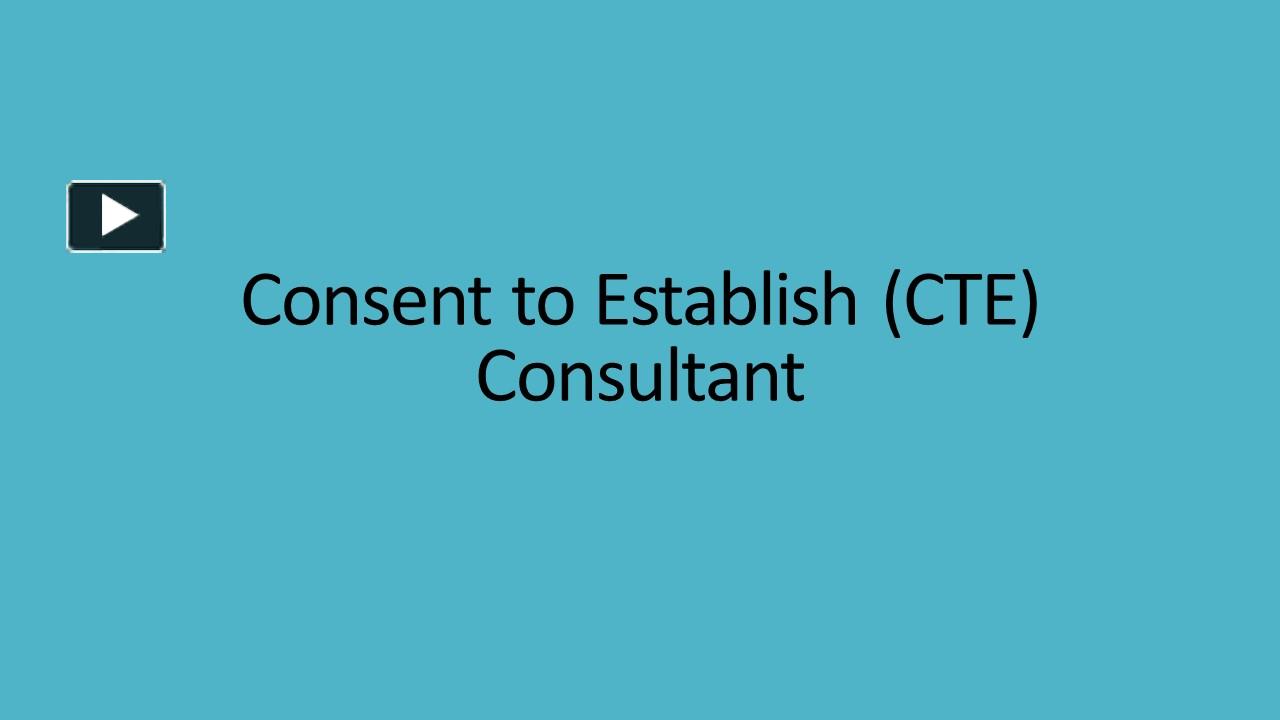 PPT – CTE Consultants in India PowerPoint presentation | free to download - id: 96dc59-OTA0M