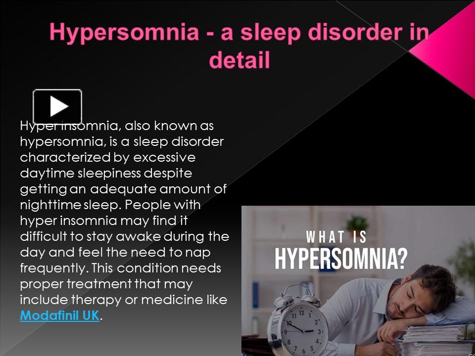 PPT – Hypersomnia - a sleep disorder in detail. PowerPoint presentation | free to download - id ...