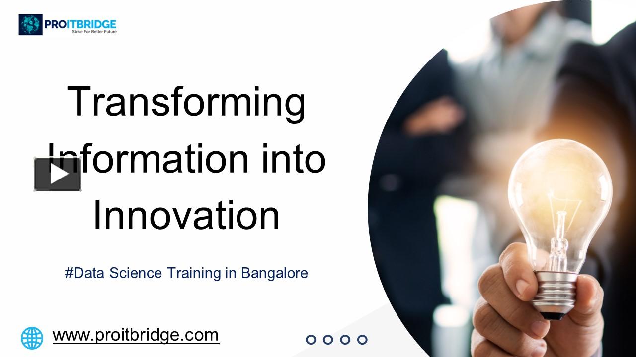 Ppt Data Science Dreams Come True At Proitbridges Data Science