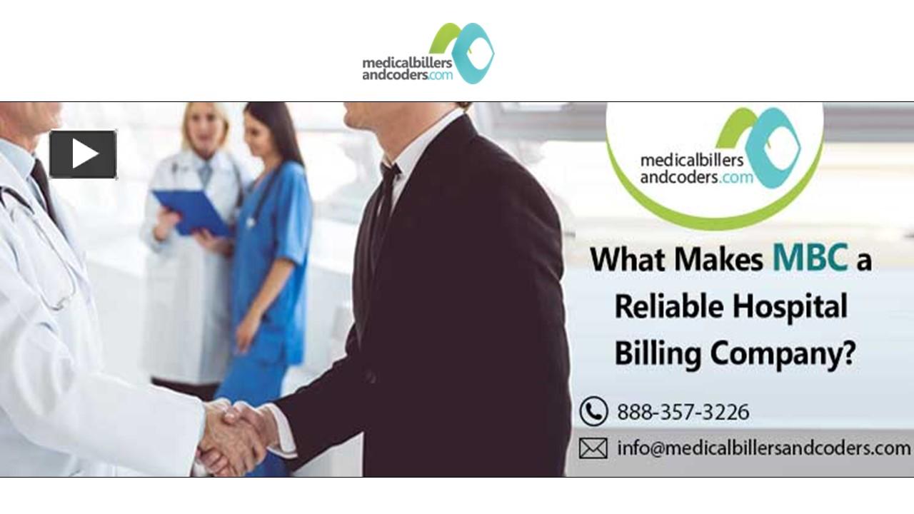 PPT – What Makes MBC a Reliable Hospital Billing Company? PowerPoint presentation | free to ...