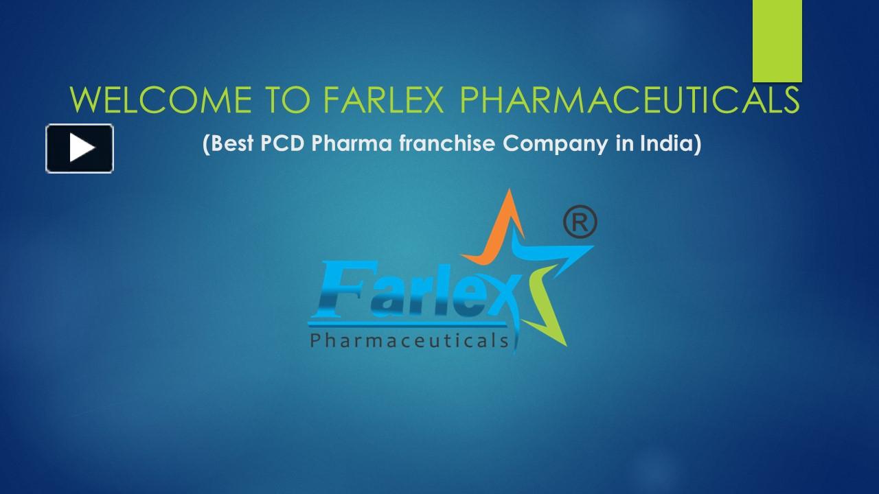 PPT – Best PCD Pharma franchise Company in India PowerPoint presentation | free to download - id ...