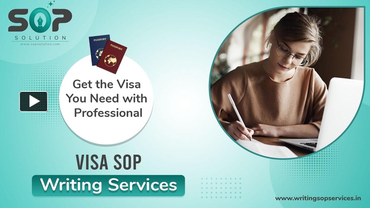 PPT – Get the Visa You Need with Professional Visa SOP Writing Services ...