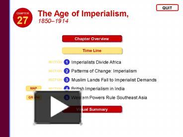 PPT – The Age of Imperialism, 18501914 PowerPoint presentation | free ...