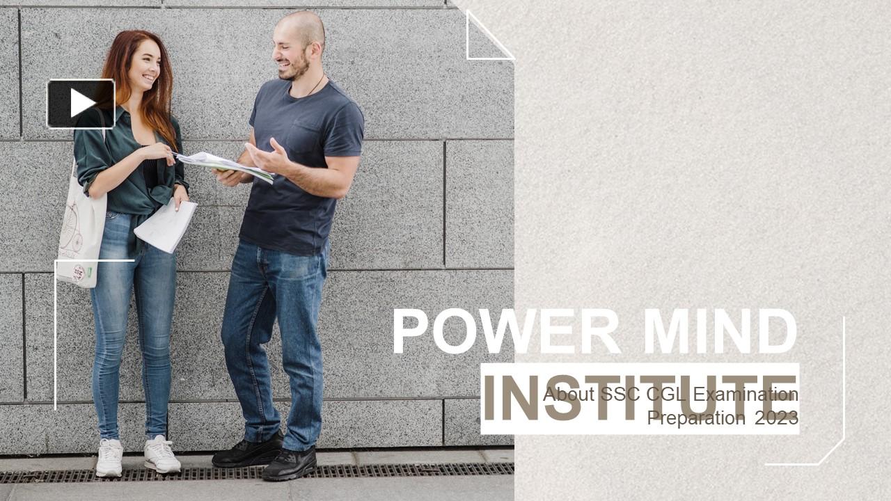 PPT – Get the Best SSC CGL Coaching in Jaipur| Power Mind Institution PowerPoint presentation ...