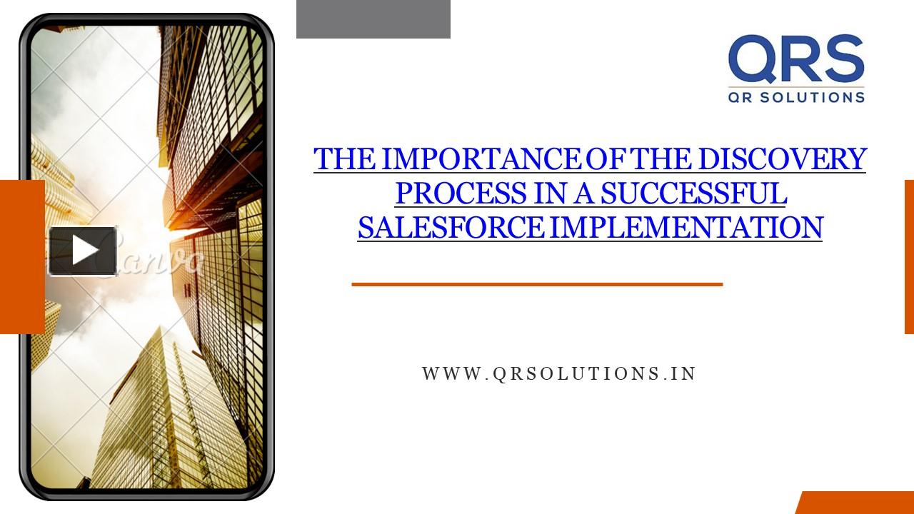 Ppt The Importance Of The Discovery Process In A Successful