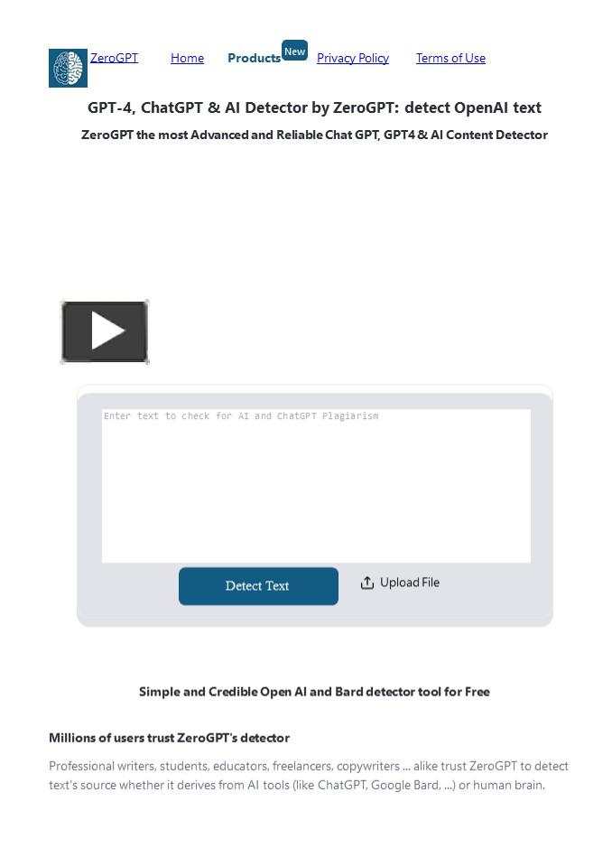 Ai Generated Text Detector Presentation Free To Download