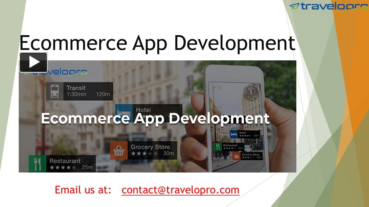 Ecommerce App Development presentation | free to download