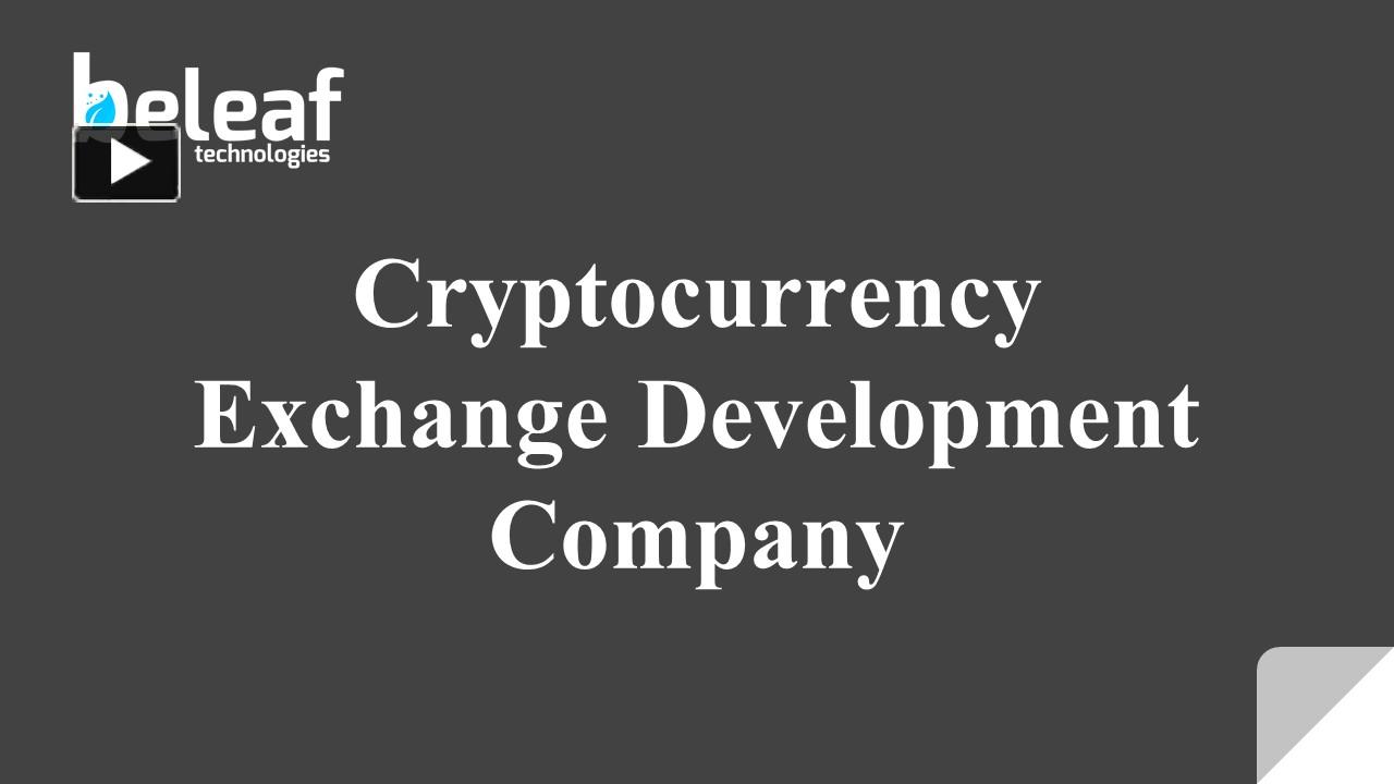 PPT – Cryptocurrency Exchange Development Company PowerPoint presentation | free to download ...