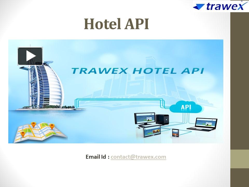 Hotel API presentation | free to download