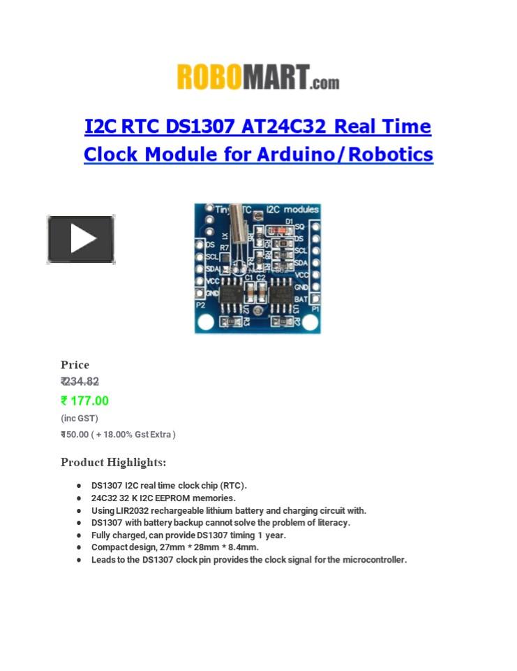 I2C Module For 16X2 LCD for Arduino/Robotics presentation | free to download