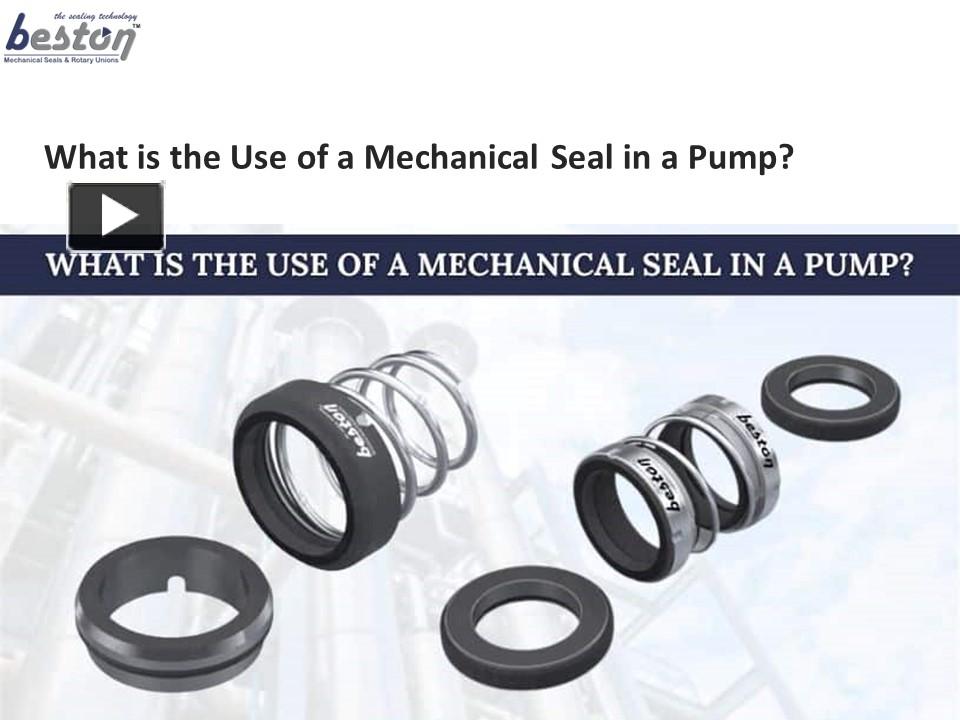 PPT – What is the Use of a Mechanical Seal in a Pump? - Beston Seals PowerPoint presentation ...