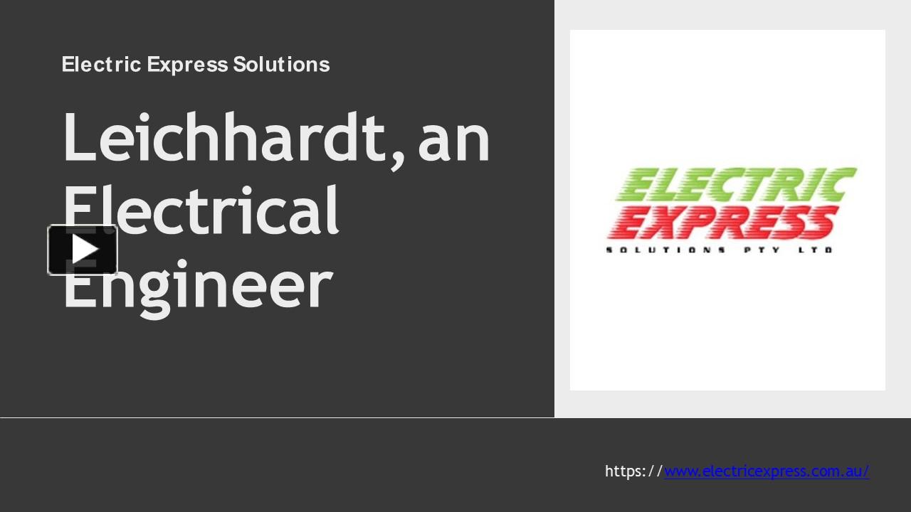 PPT – Electrician Leichhardt | Electric Express Solutions in AUS PowerPoint presentation | free ...