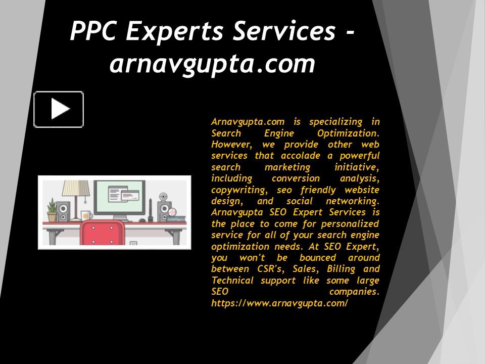 PPT – PPC Experts Services - arnavgupta.com PowerPoint presentation | free to download - id ...