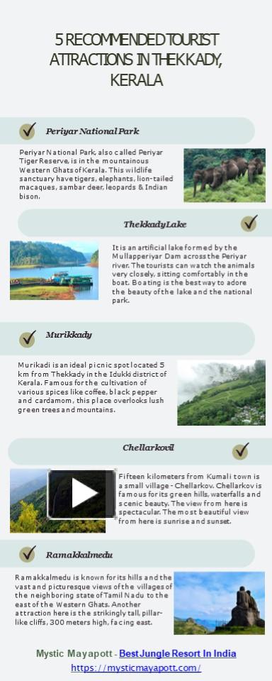 PPT – 5 Recommended Tourist Attractions in Thekkady, Kerala PowerPoint presentation | free to ...
