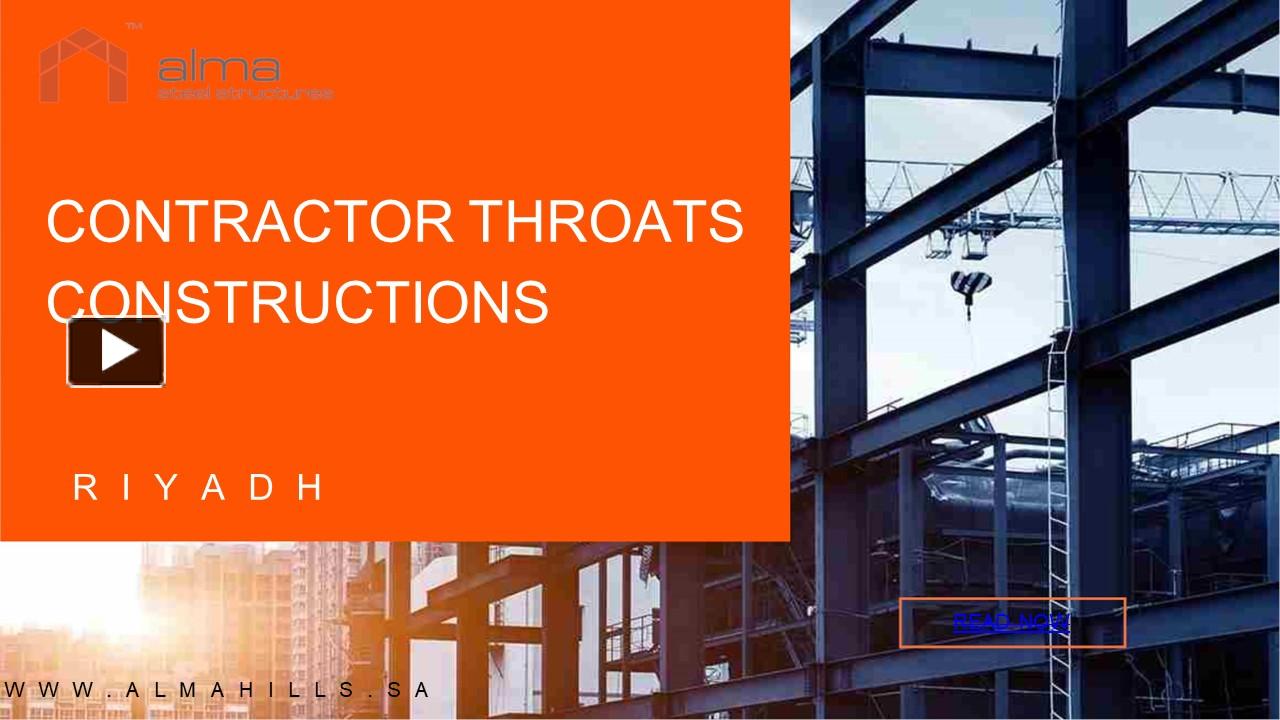 PPT – Superior Contractor Throats Constructions in Riyadh PowerPoint presentation | free to ...