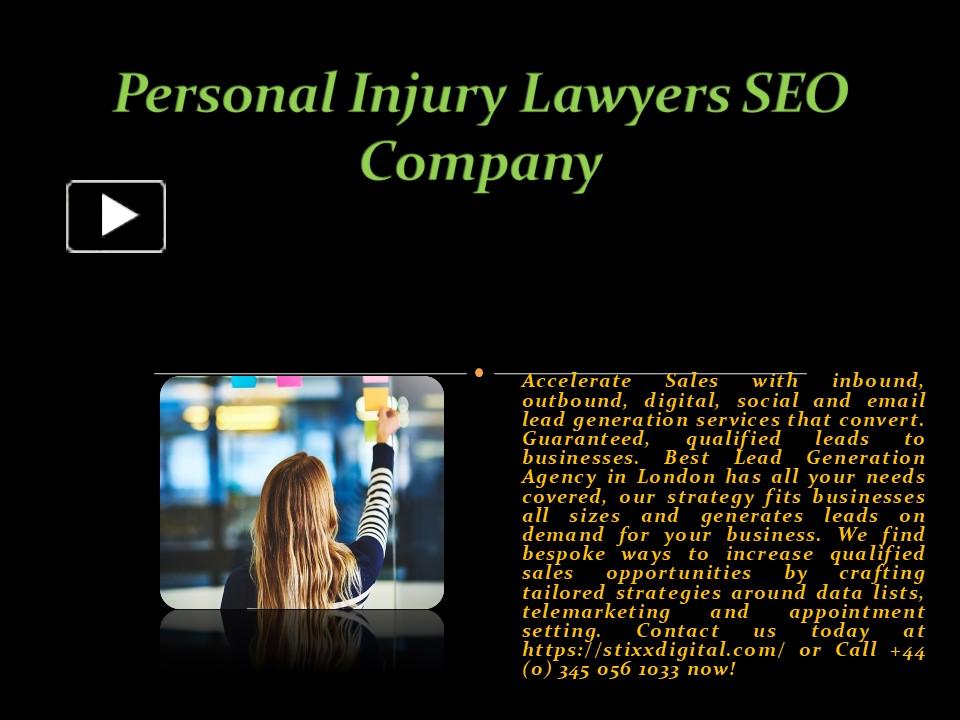 PPT – Personal Injury Lawyers SEO Company (2) PowerPoint presentation | free to download - id ...