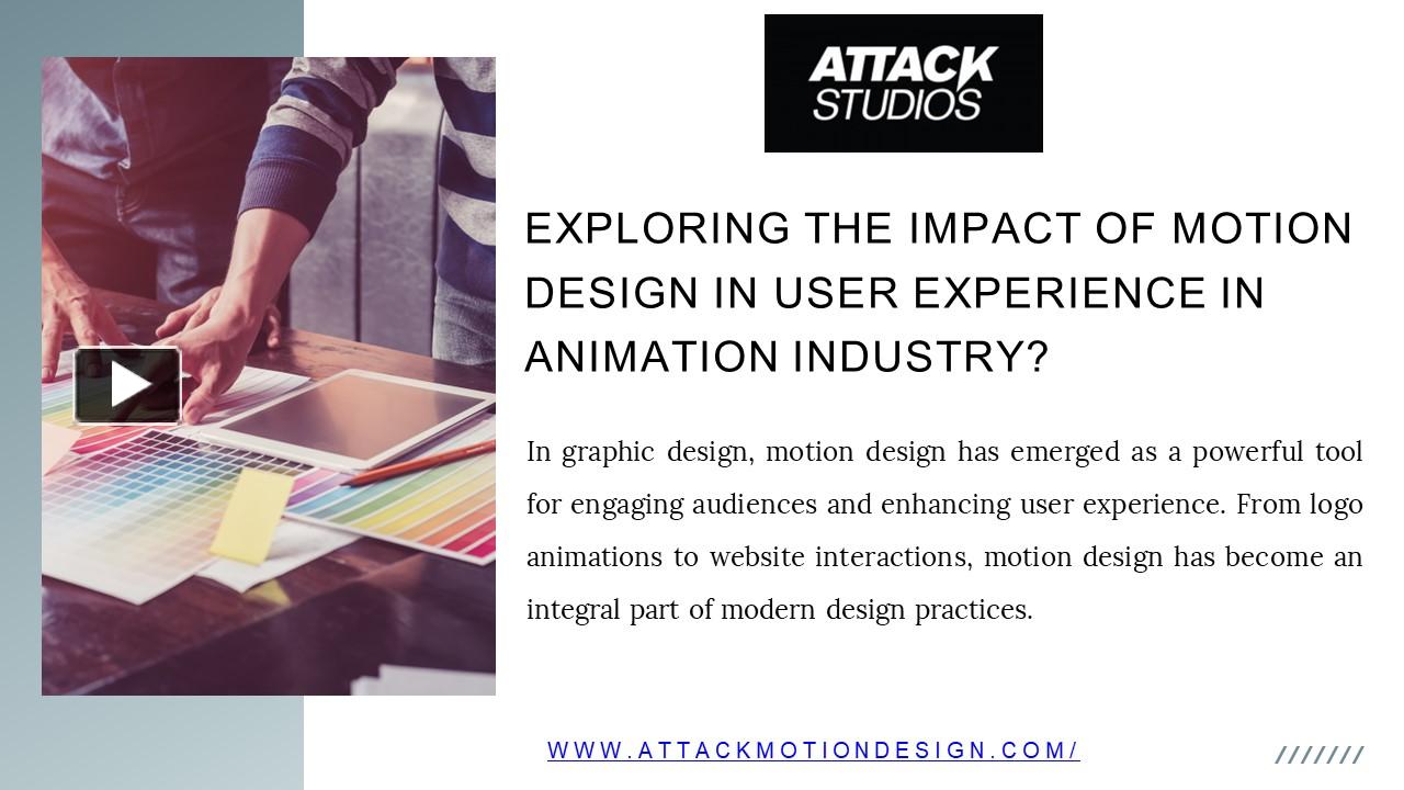 Exploring the Impact of Motion Design in User Experience in Animation ...
