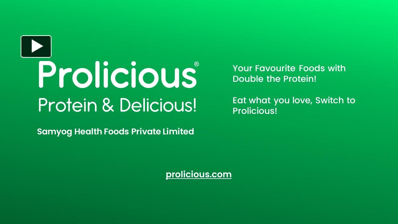 PPT – Prolicious Presentation PowerPoint presentation | free to download - id: 9700e0-MDQ0Y