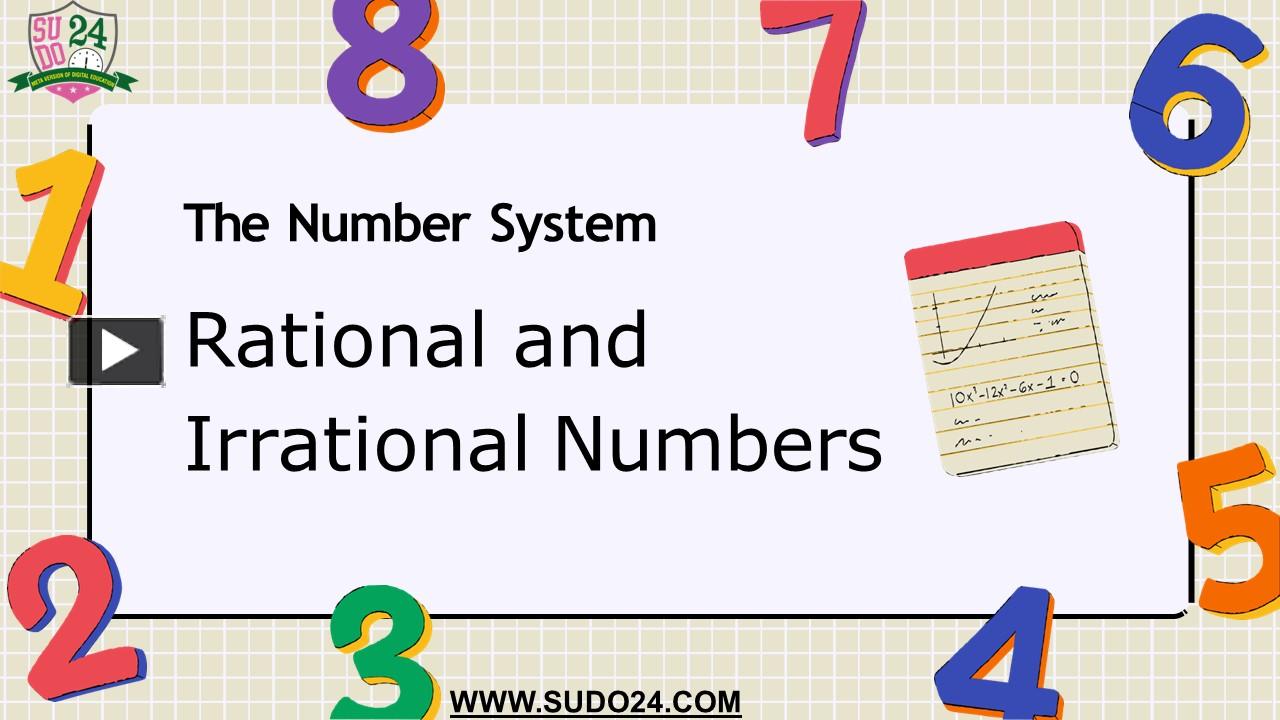 Unveiling the Number System: Rational and Irrational Numbers ...
