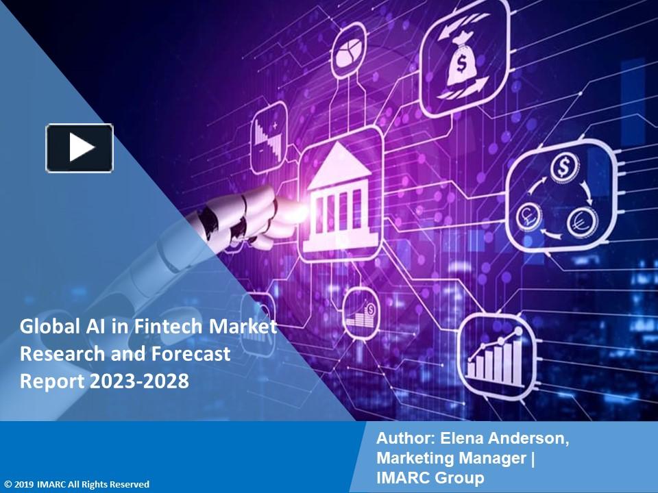 PPT – AI in Fintech Market PPT: Growth, Outlook, Demand, Keyplayer Analysis and Opportunity 2023 ...