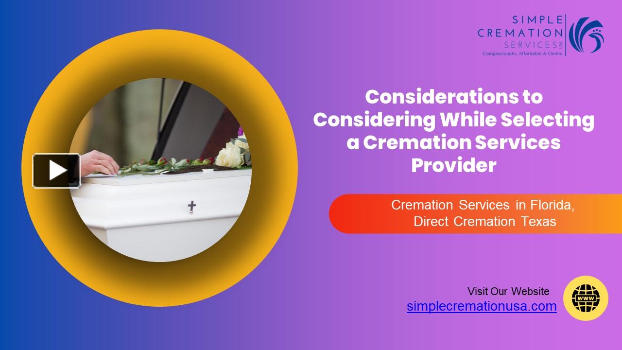 PPT – Cremation Services in Florida, Direct Cremation Texas PowerPoint presentation | free to ...