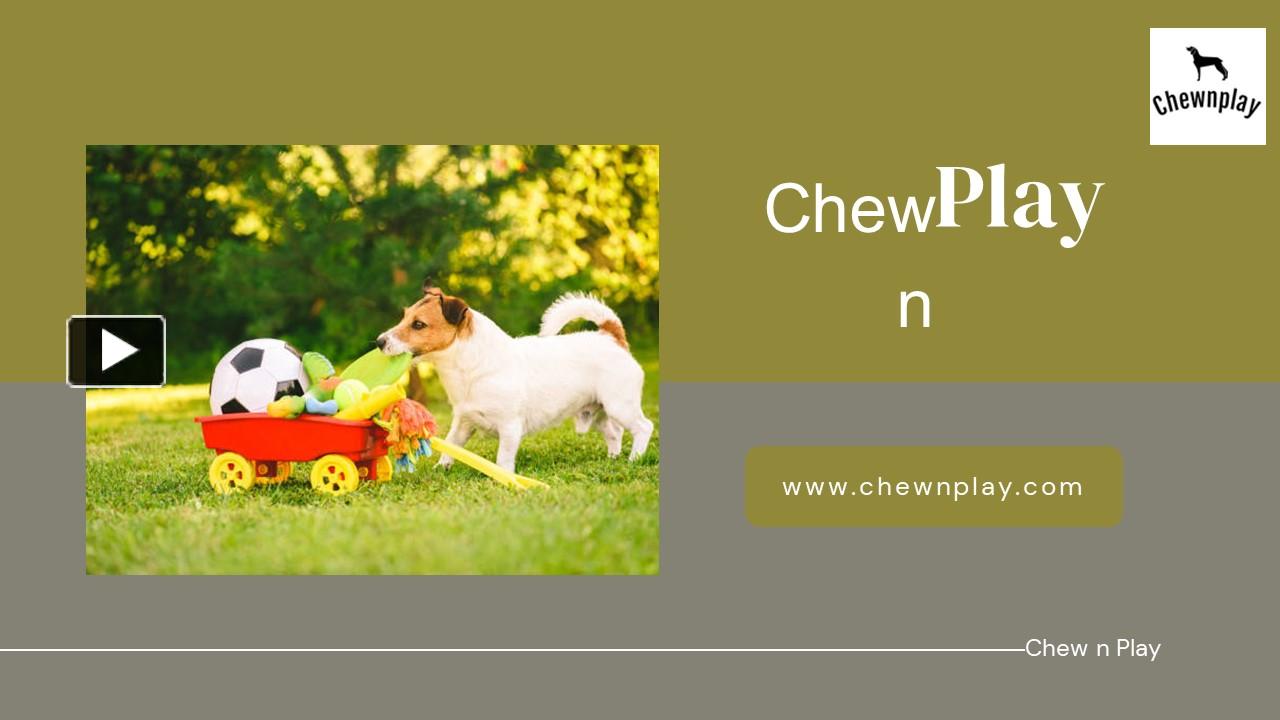 PPT – Football for Dog Toys - Chew n Play PowerPoint presentation ...