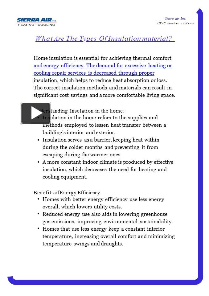PPT – What Are The Types Of Insulation material? PowerPoint presentation | free to download - id ...