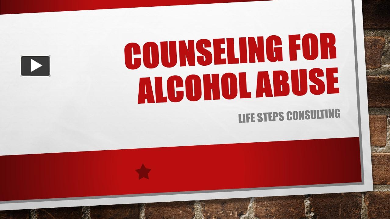 PPT – Alcohol and Substance Abuse Counselor Sacramento PowerPoint ...