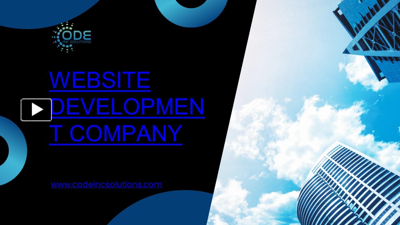 PPT – Website Development Company in Mohali | Code Inc Solutions PowerPoint presentation | free ...