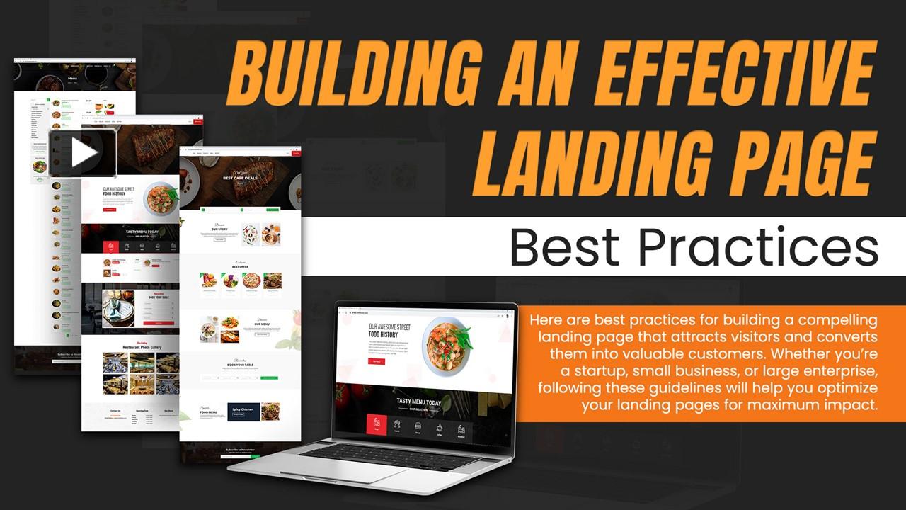 PPT – Building an Effective Landing Page: Best Practices PowerPoint presentation | free to ...