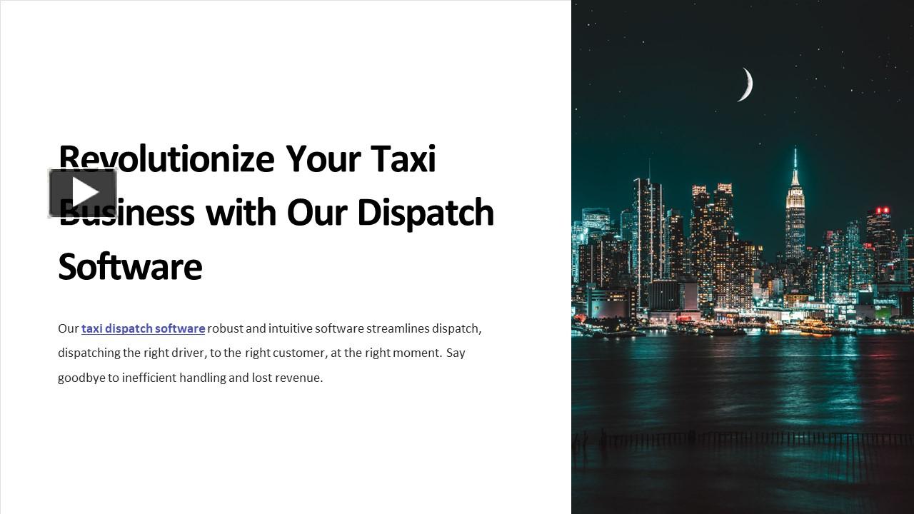 PPT – Revolutionize Your Taxi Business with Our Dispatch Software PowerPoint presentation | free ...