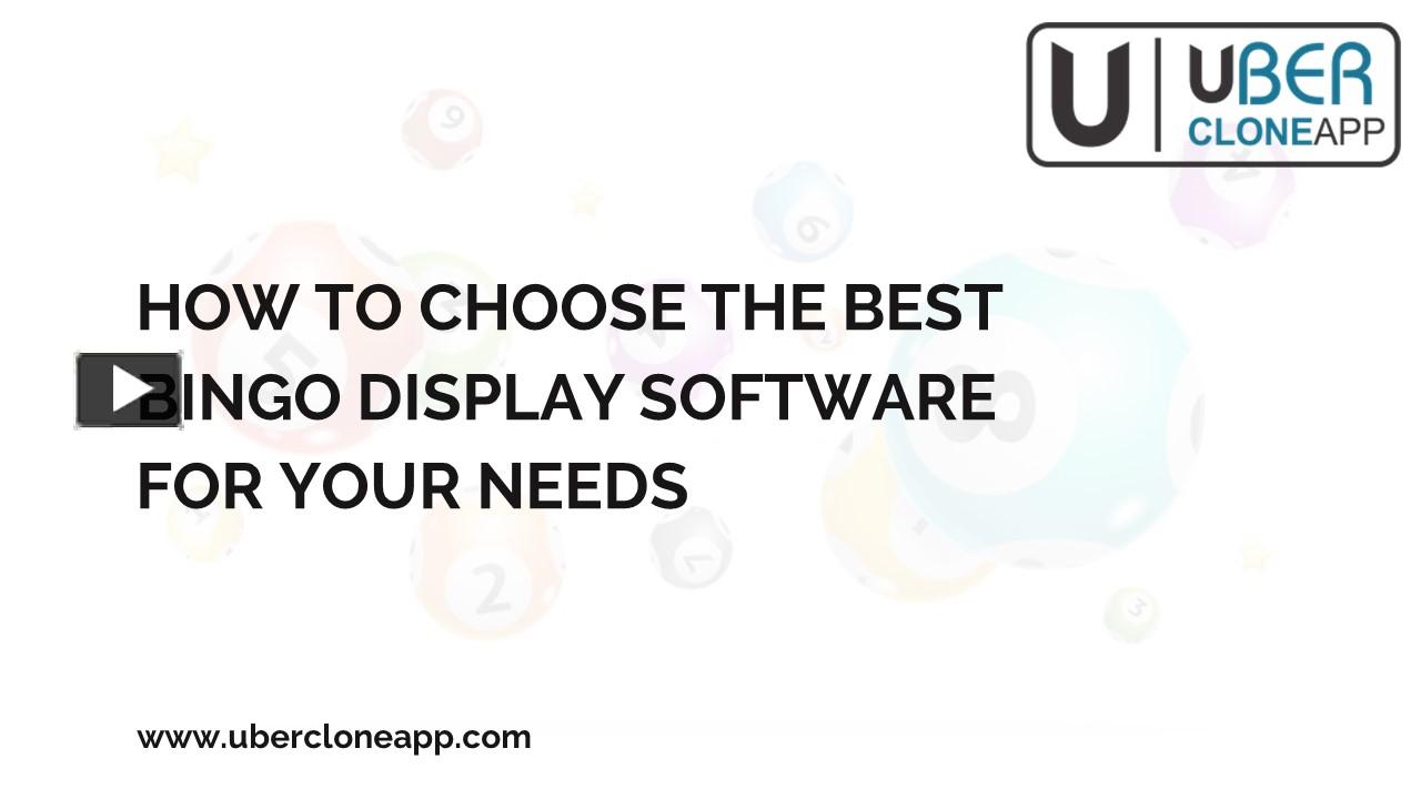 PPT – How to Choose the Best Bingo Display Software for Your Needs ...