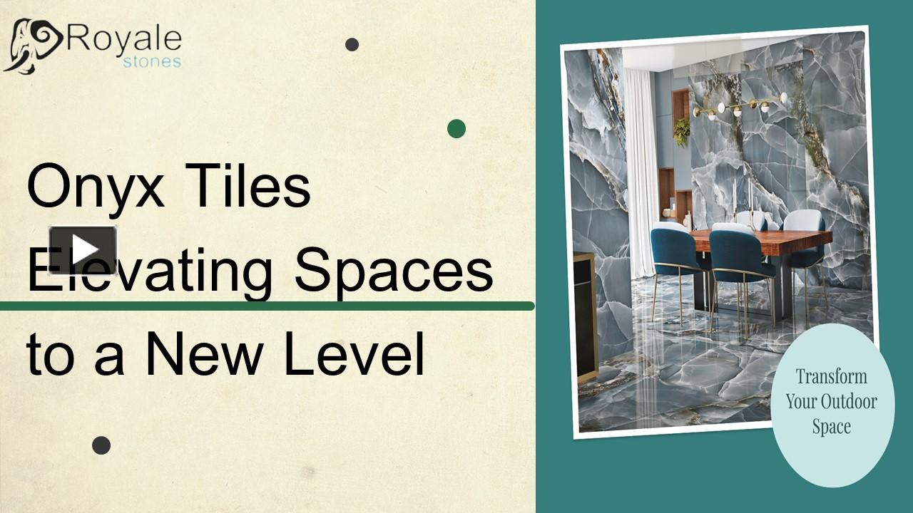 PPT – Onyx Effect Tiles PowerPoint presentation | free to download - id: 971937-ZjRhO